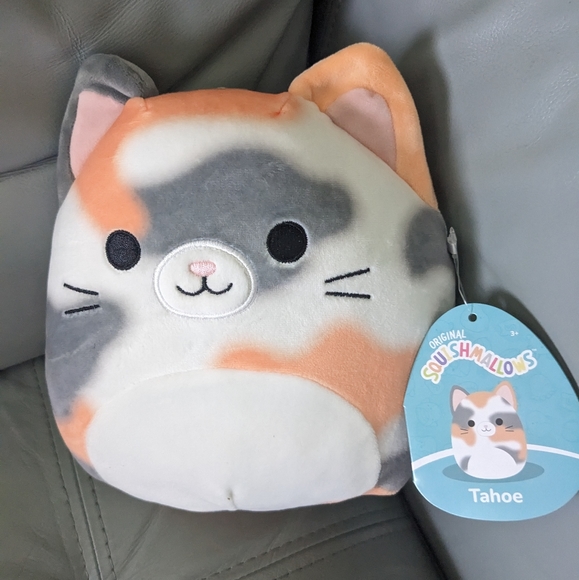 Kellytoy | Toys | Squishmallow 7 Tahoe The Calico Cat | Poshmark